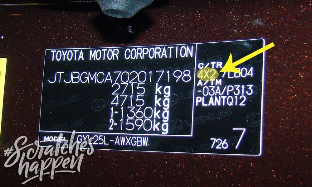 Lexus Touch Up Paint | ScratchesHappen